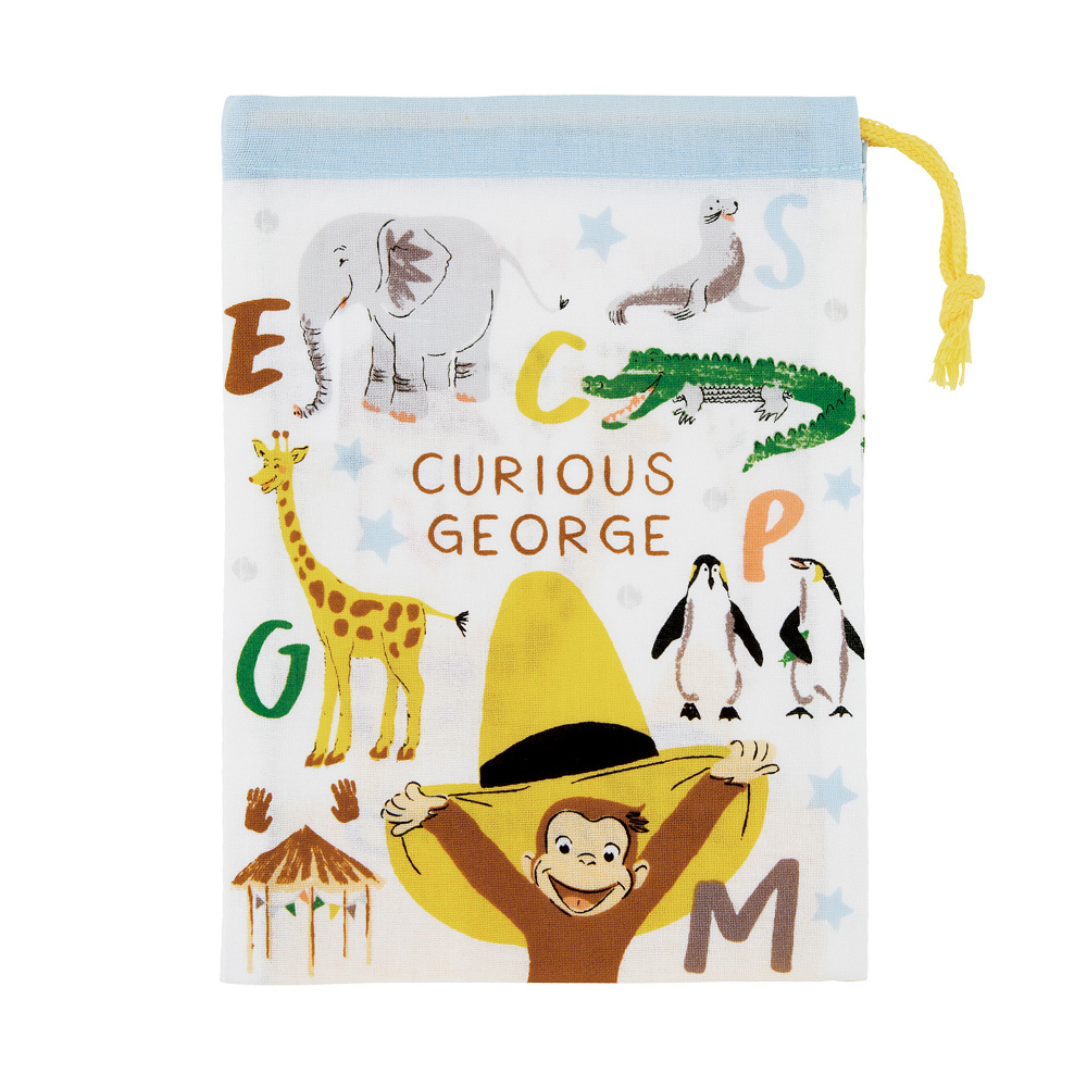 おさるのジョージ コップ袋/ZOO - おさるのジョージ公式オンラインストア 365CURIOUS