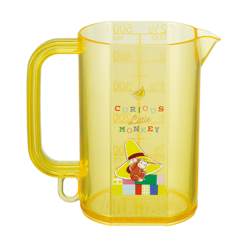 おさるのジョージ メジャーカップ500ml ブロック - おさるのジョージ公式オンラインストア 365CURIOUS